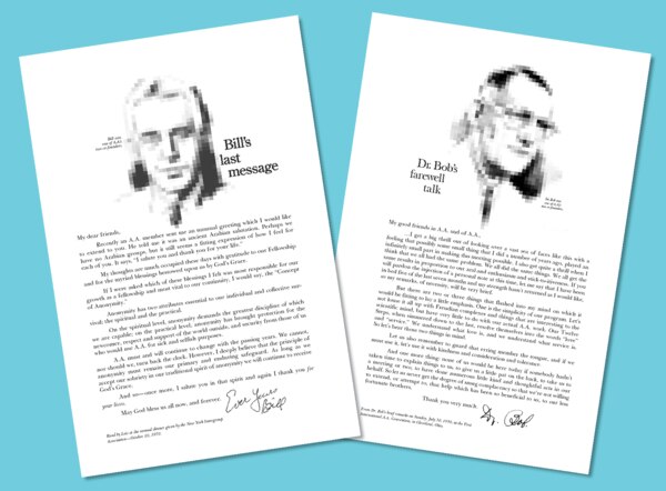 Set - Bill's Last Message, Dr. Bob's Farewell Talk (parchment)