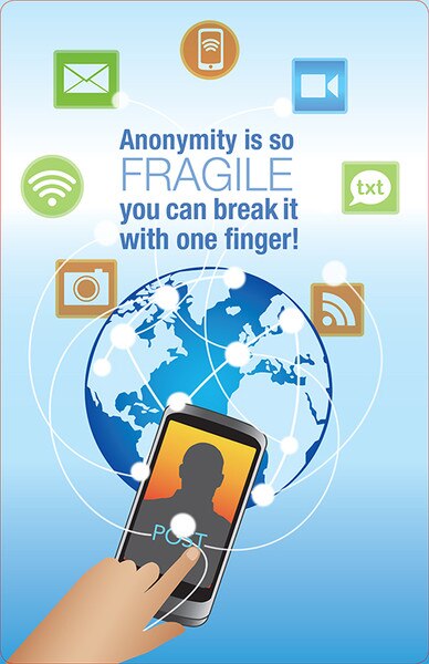 Anonymity in the Digital Age Poster (11"x17")